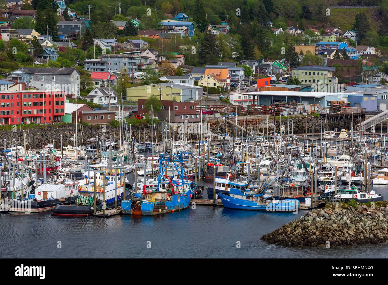 Bar Harbor, Ketchikan, Revillagigedo Island, Alaska,USA Stock Photo - Alamy