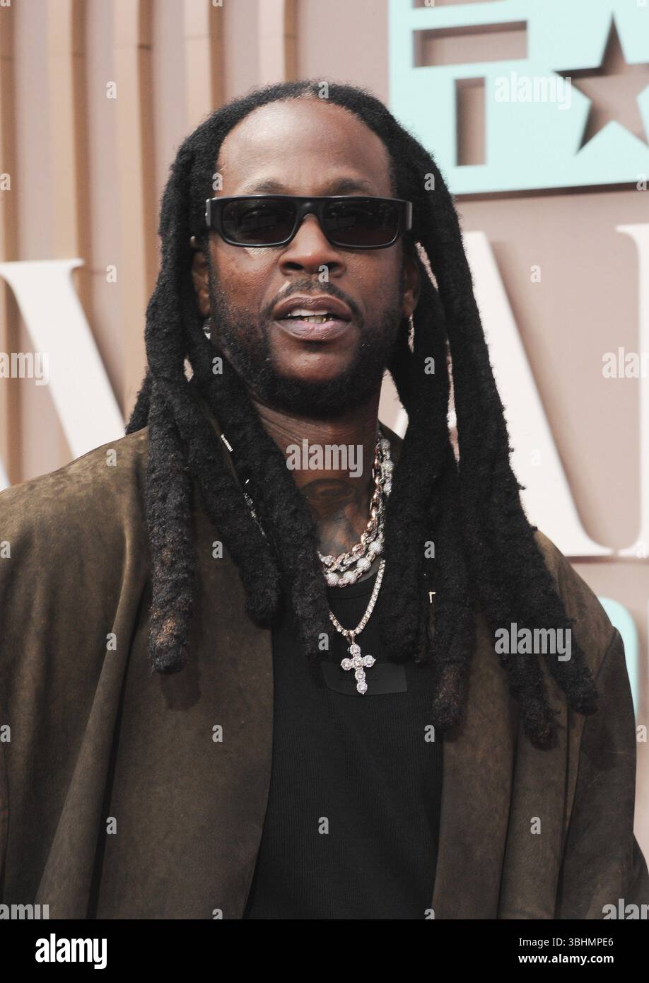 Ca. 09th June, 2025. 2 Chainz at arrivals for BET Awards 2025, Los ...