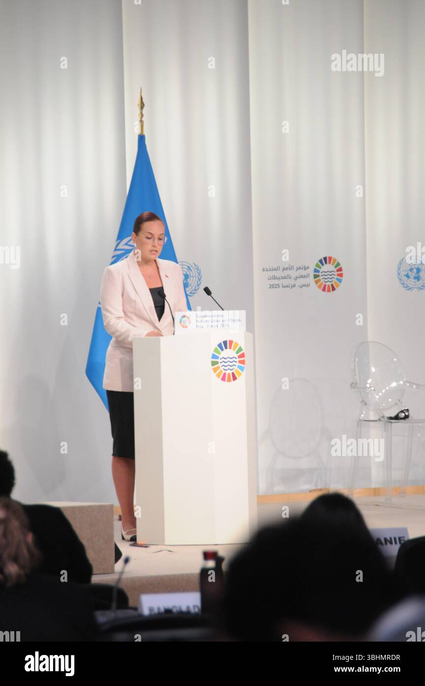 Nice, France. 10th Juin 2025. UNOC3, 2nd day of the third United ...