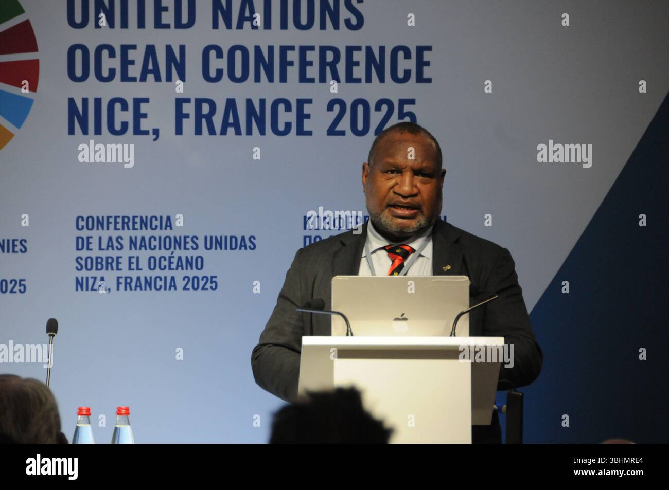 Nice, France. 10th Juin 2025. UNOC3, 2nd day of the third United ...
