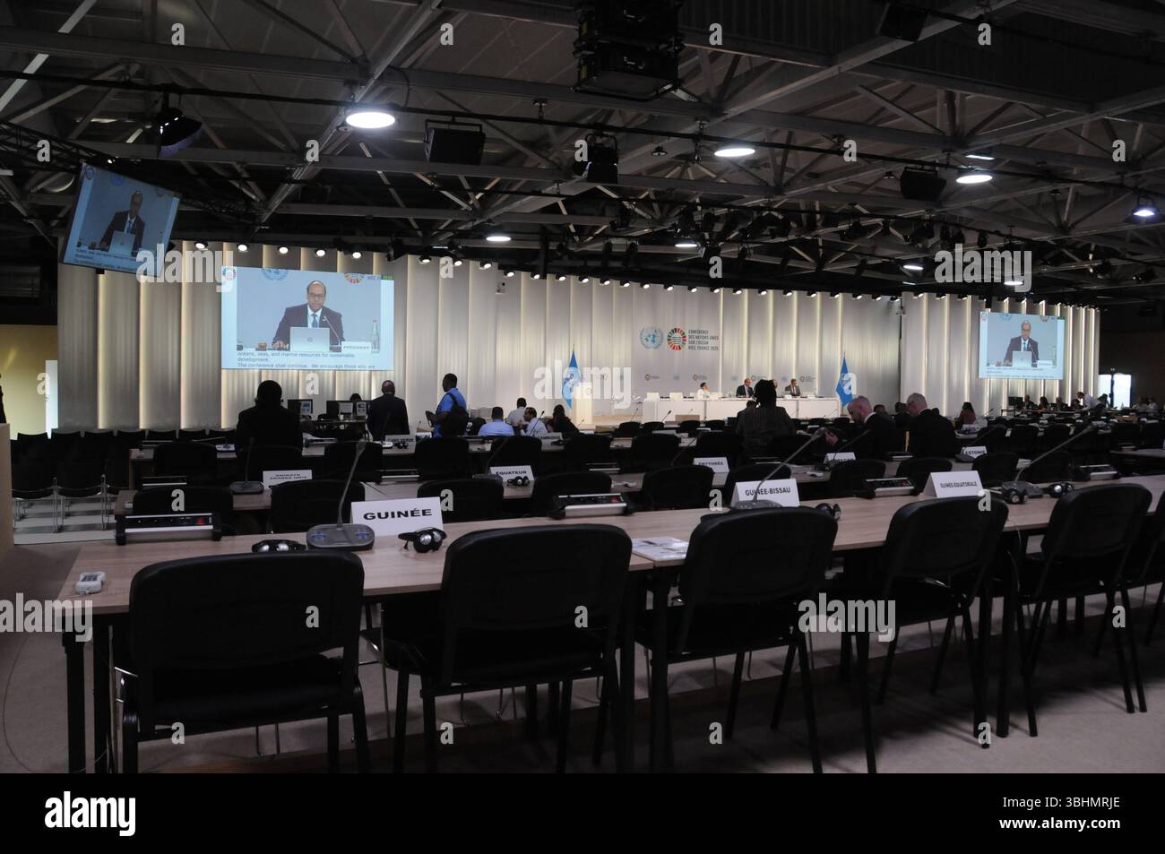 Nice, France. 10th Juin 2025. UNOC3, 2nd day of the third United ...