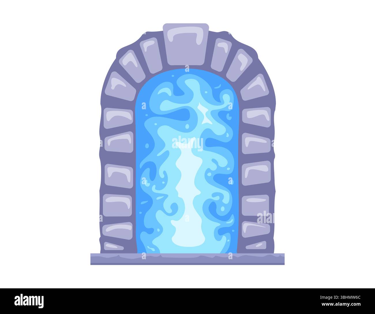 Fantasy portal entrance parallel Cut Out Stock Images & Pictures - Alamy