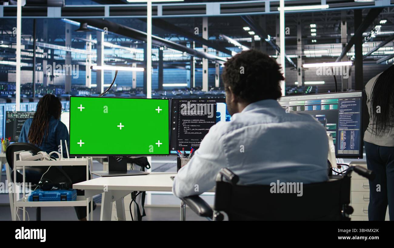 Data center expert uses mockup hi-res stock photography and images - Alamy