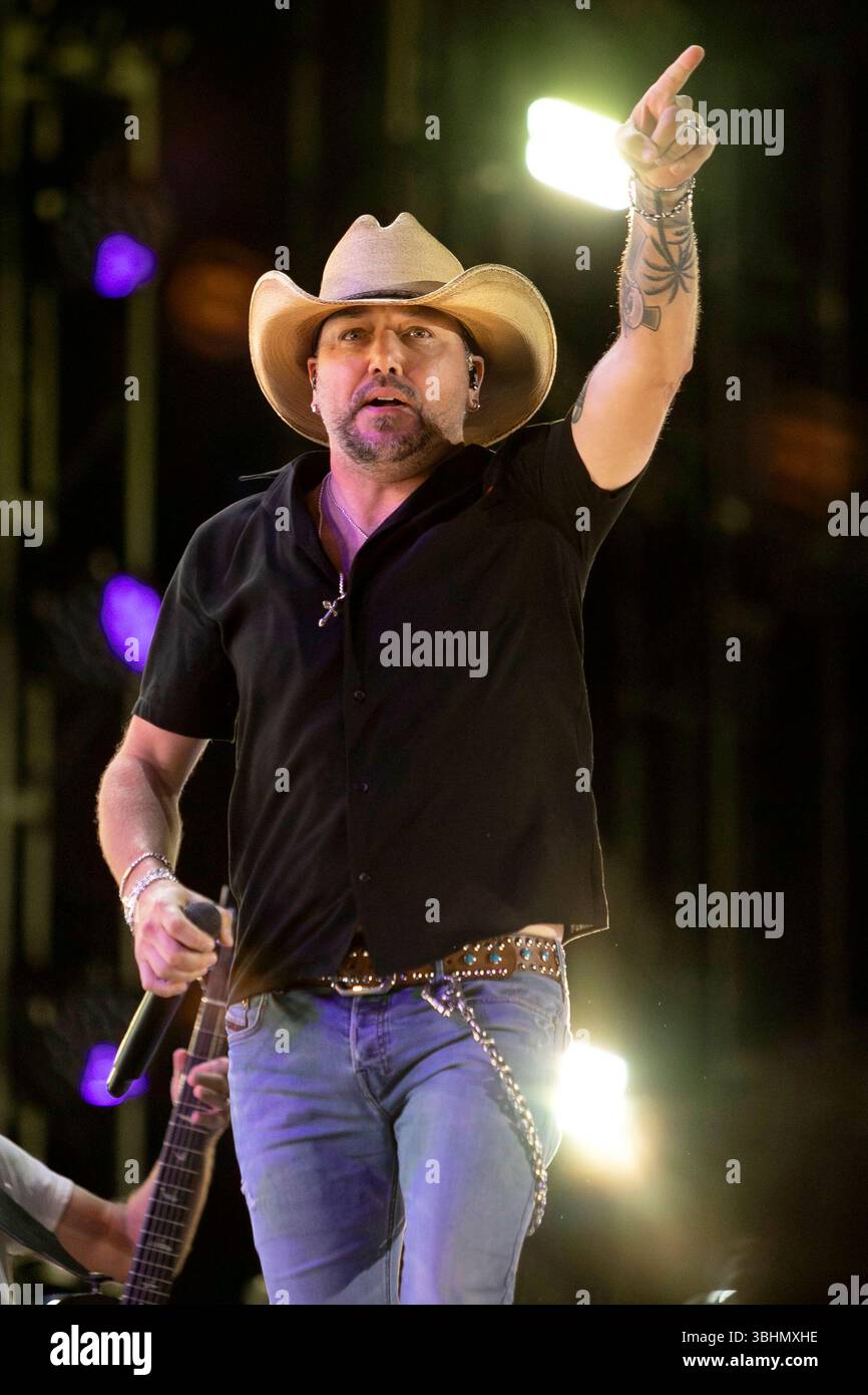Nashville, Tennessee, USA. 05th June, 2025. Jason Aldean. 2025 "CMA ...