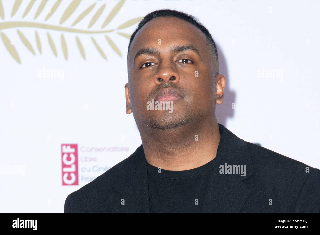 Colonel Reyel attending the Action Enfance Photocall at the Grand Rex ...