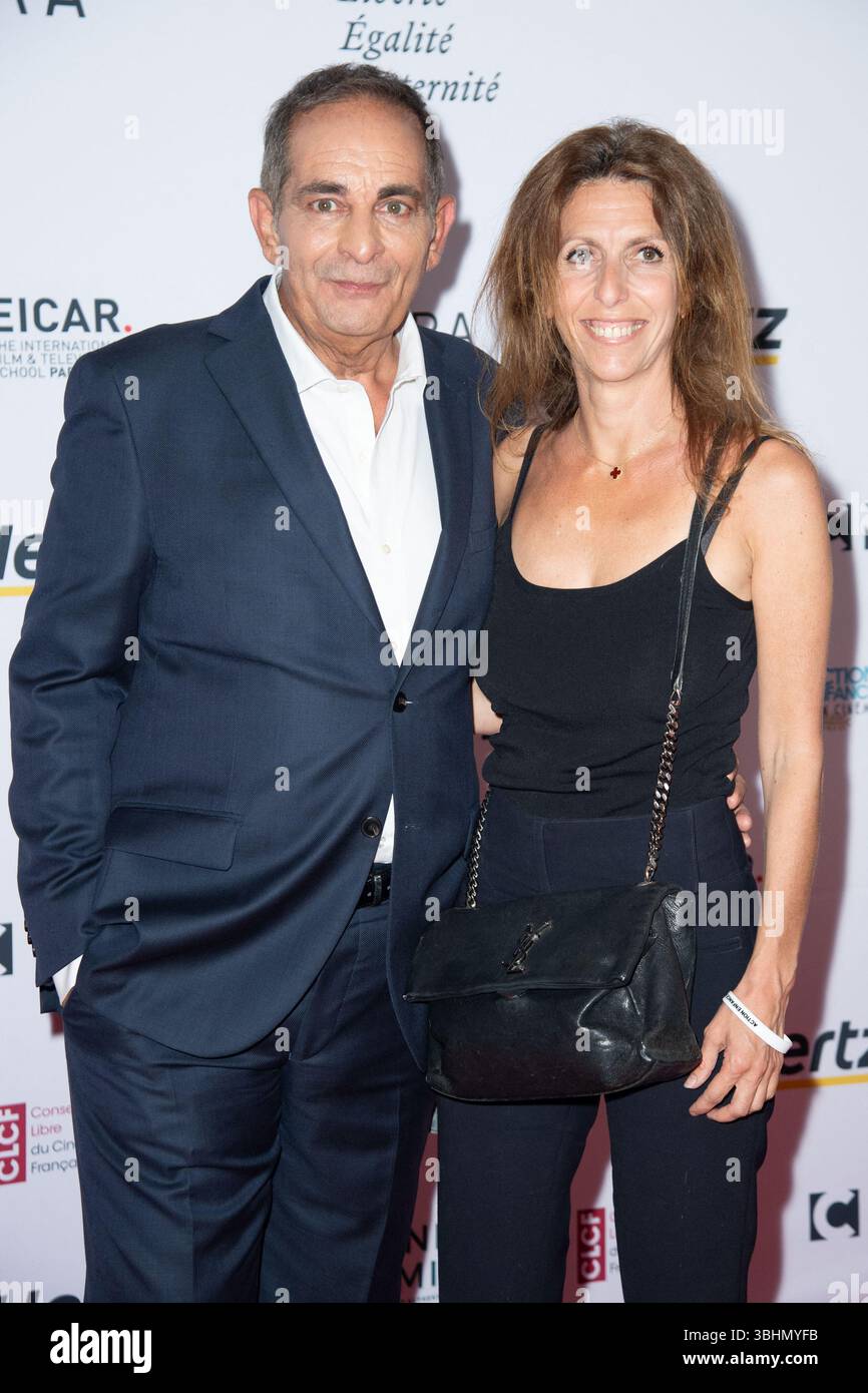 Vierzon, France. 10th June, 2025. Laurent Fontaine and his partner ...