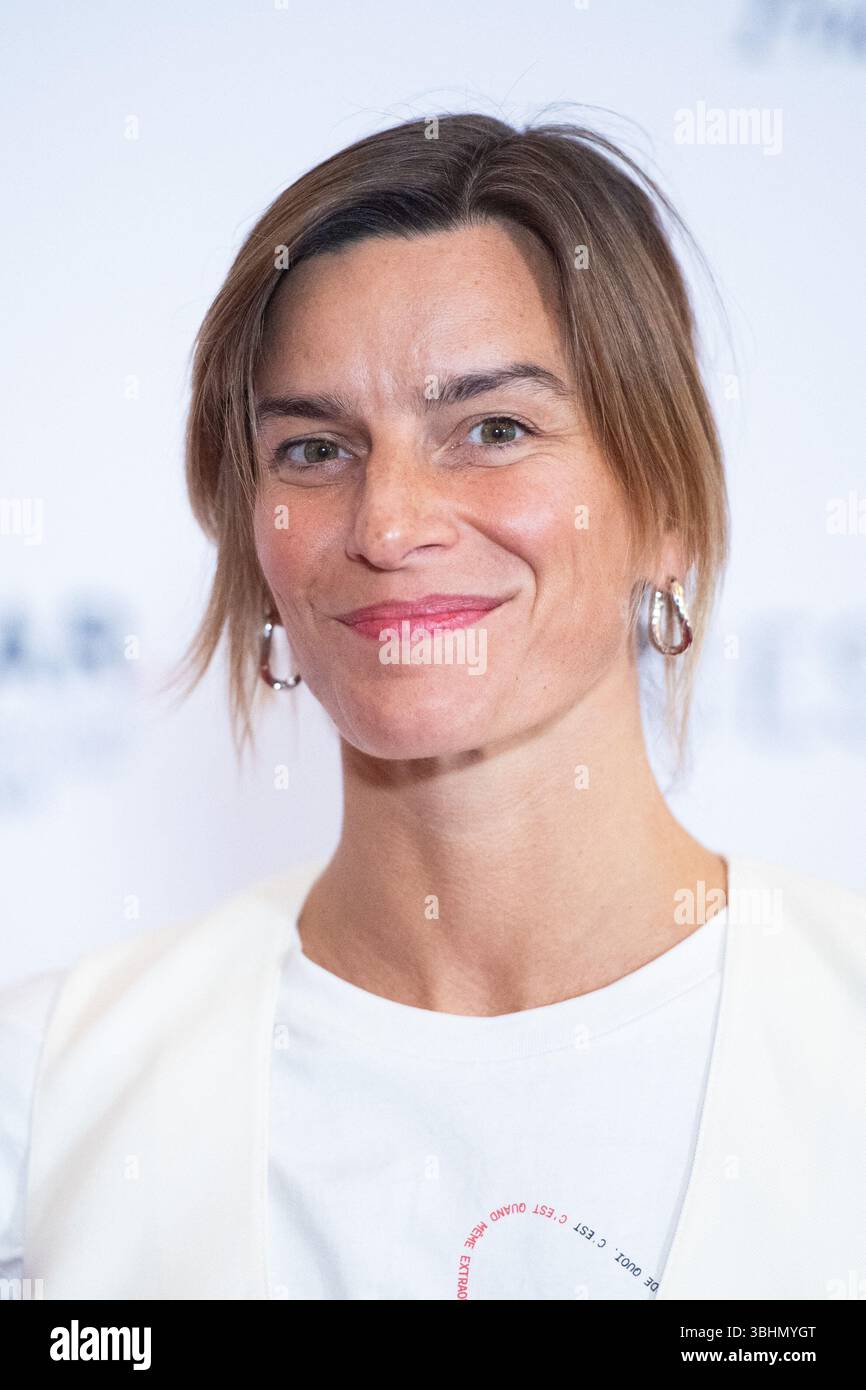 Fauve Hautot attending the Action Enfance Photocall at the Grand Rex ...