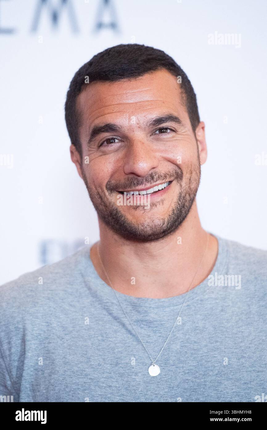 Vierzon, France. 10th June, 2025. Amir attending the Action Enfance ...