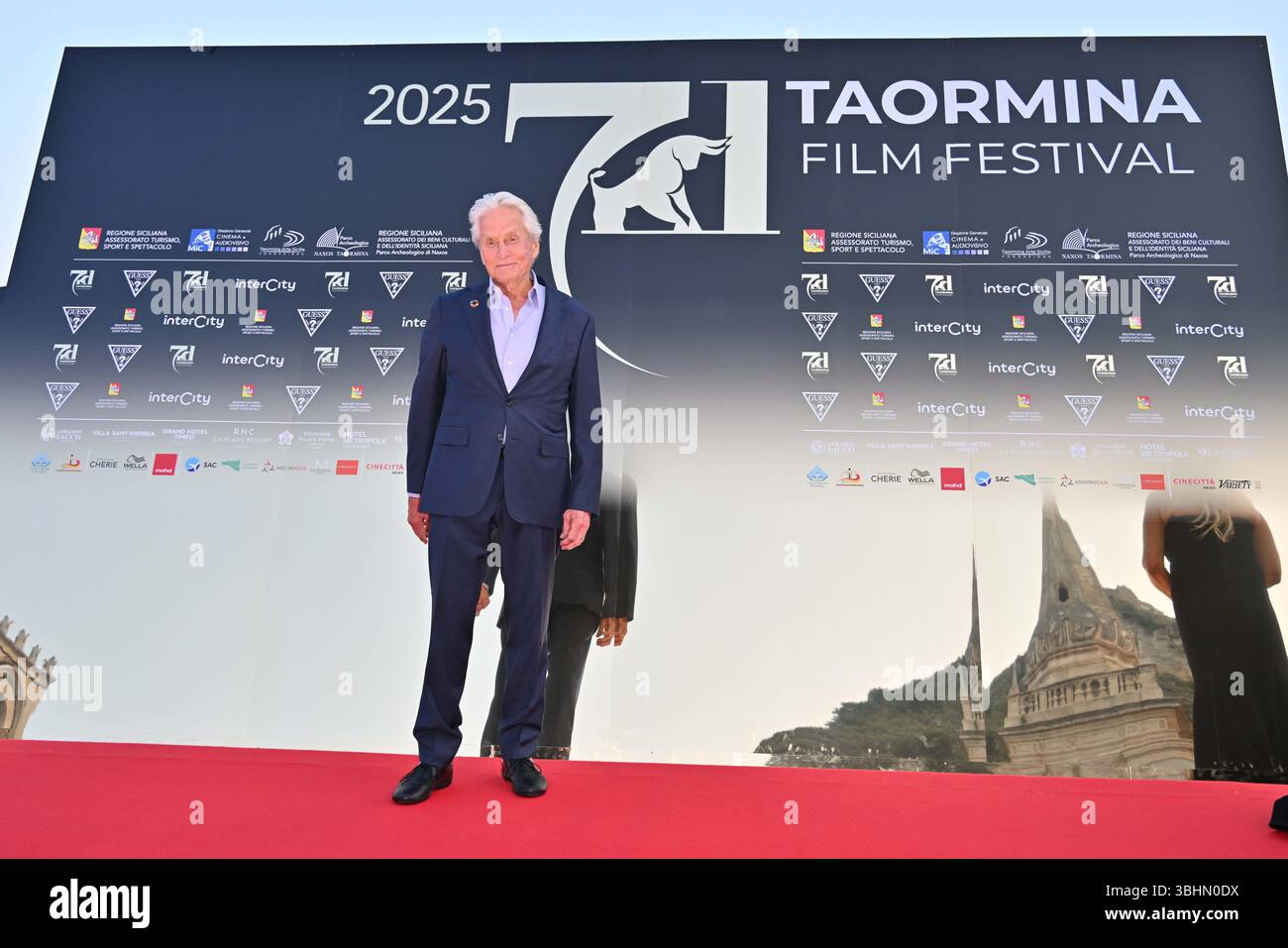 Taormina, 71st Taormina Film Festival 2025 - Day 1, red carpet. In the ...
