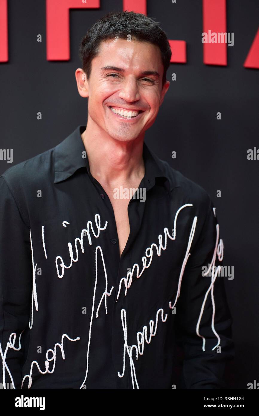 Madrid. Spain. 20250611, Alex Gonzalez attends Netflix Spain's 10th ...