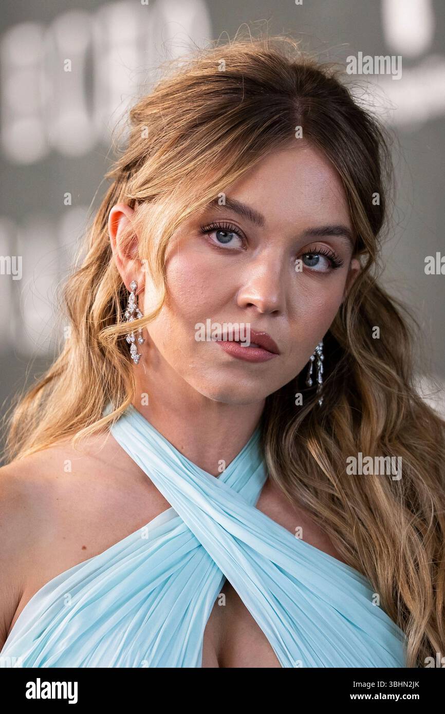 Sydney Sweeney poses for photographers upon arrival at the premiere of ...