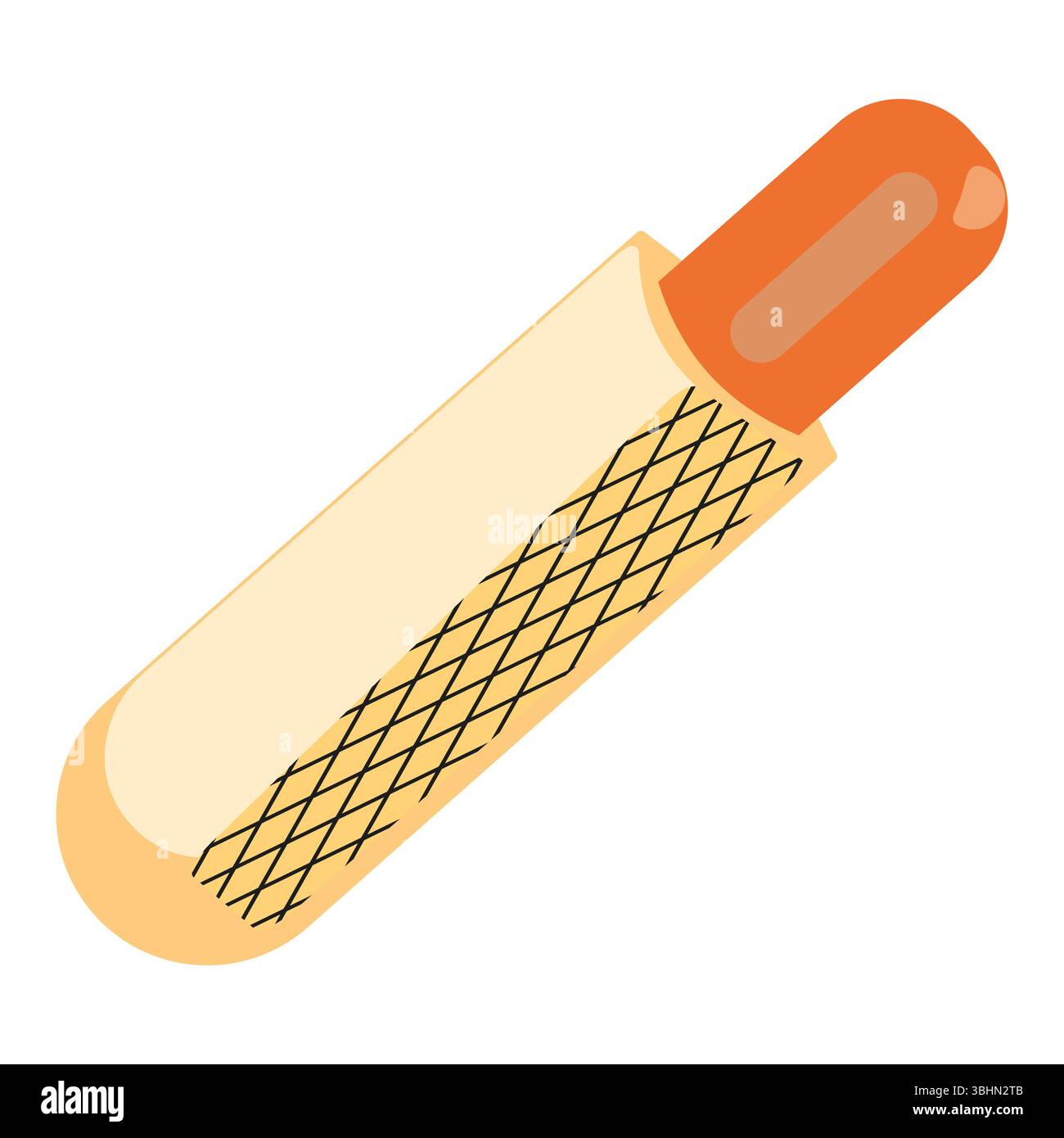 Realistic waffle icon isolated Stock Vector Images - Alamy