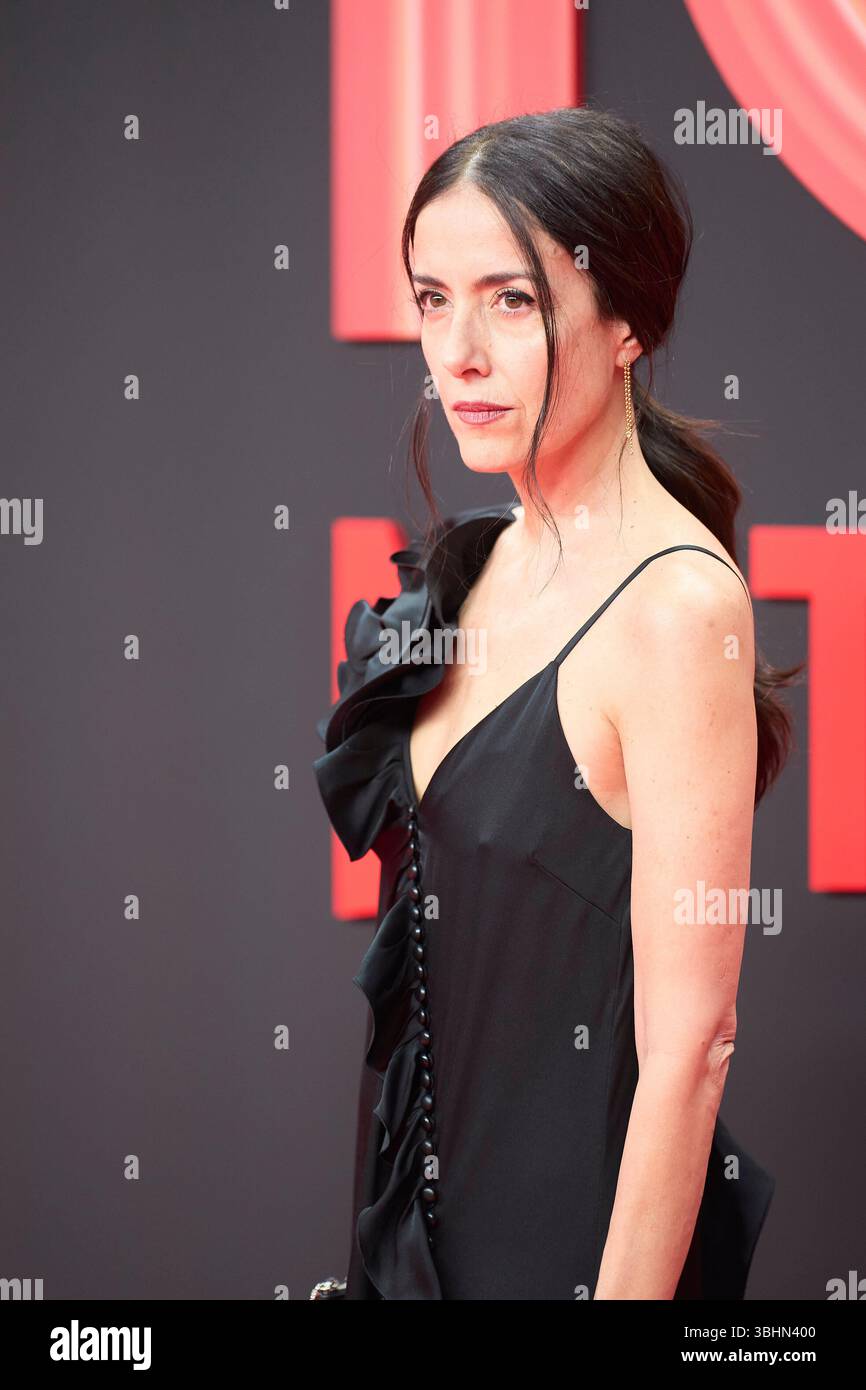 Celia Suarez attends Netflix Spain's 10th anniversary party red carpet ...