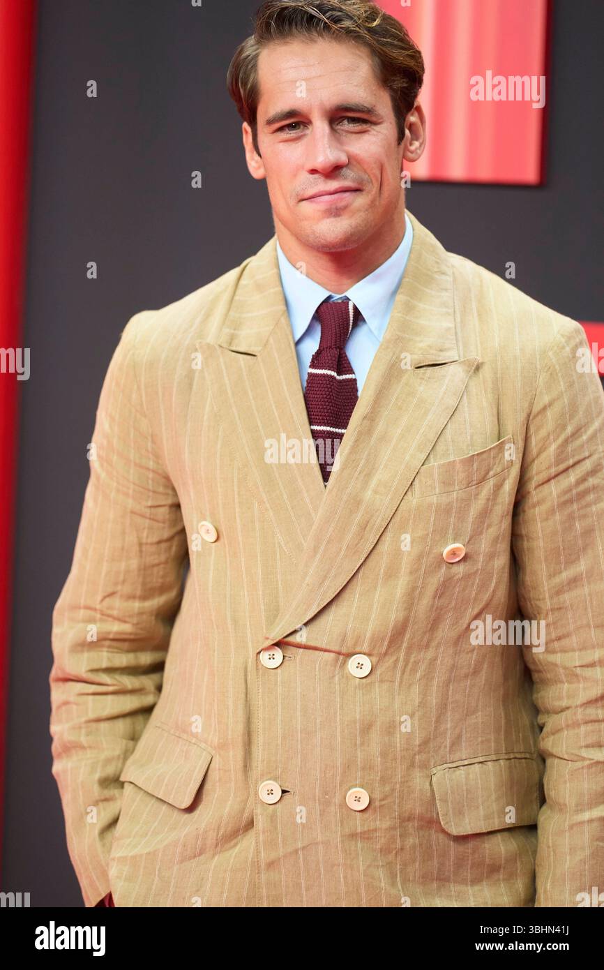 Martino Rivas attends Netflix Spain's 10th anniversary party red carpet ...