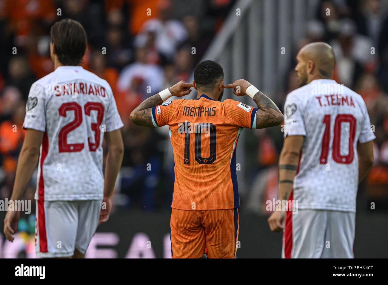 GRONINGEN - (l) Alexander Satariano of Malta, (r) Teddy Teuma of Malta ...