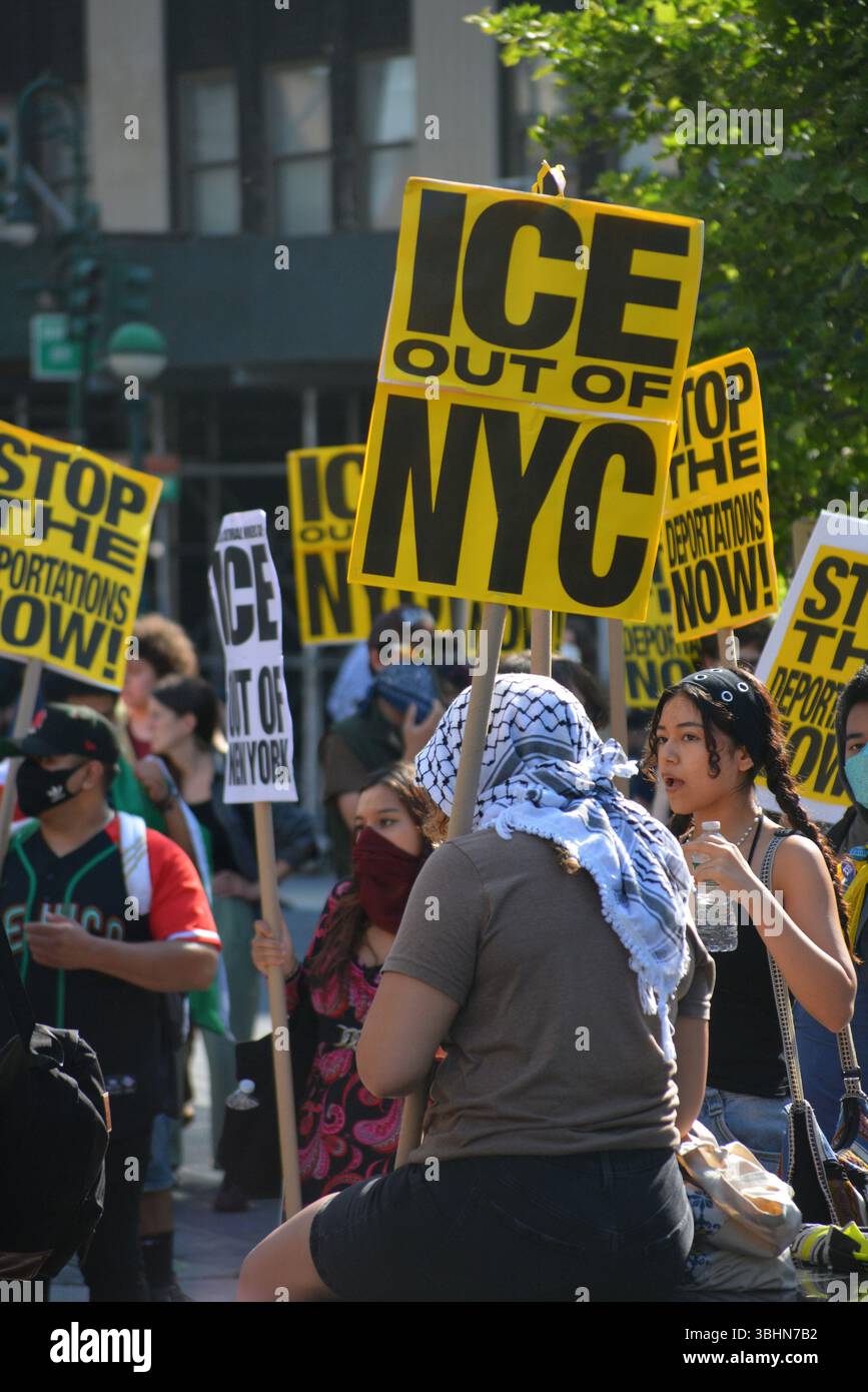 Anti ice protest outside hi-res stock photography and images - Alamy