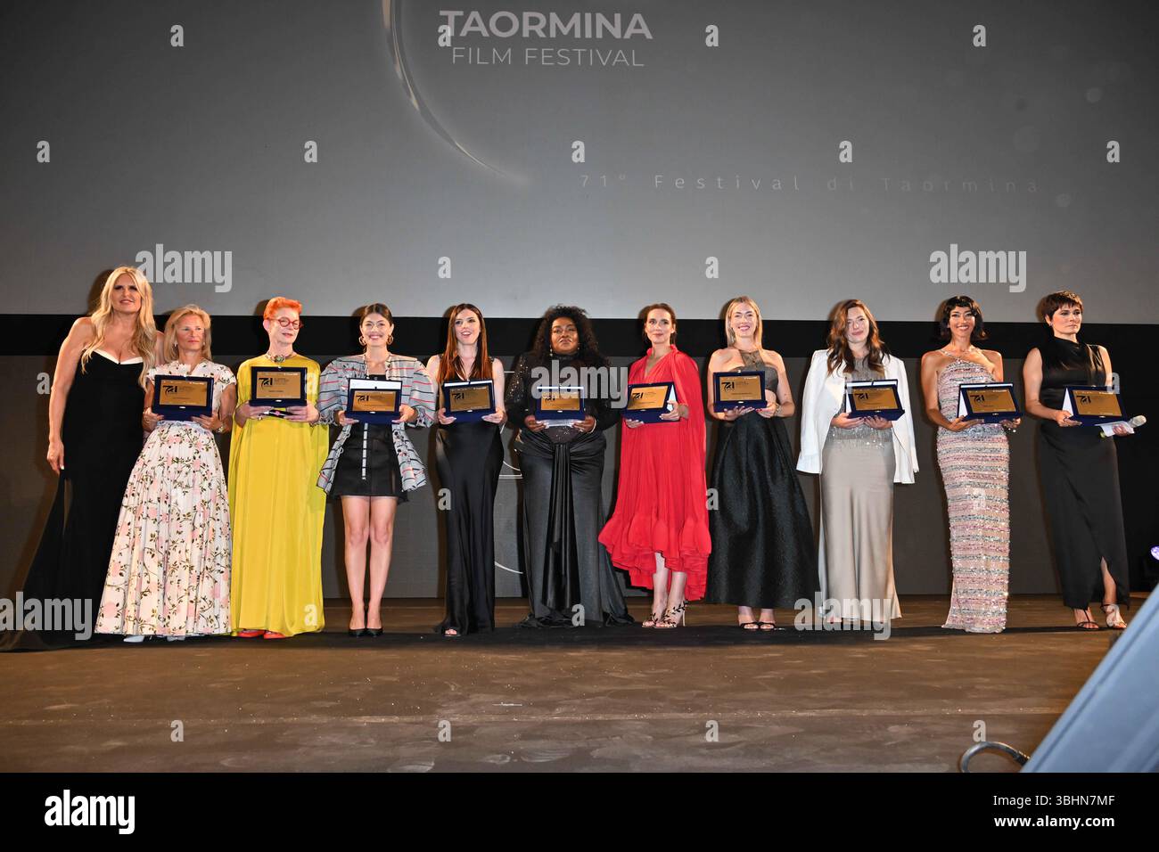 Taormina, 71st Taormina Film Festival 2025 - Day 1, Awards Ceremony. In ...