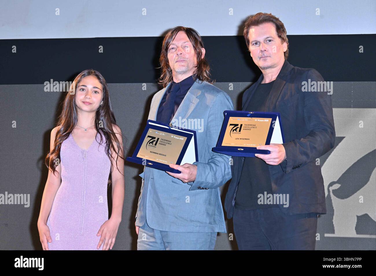 Taormina, 71st Taormina Film Festival 2025 - Day 1, Awards Ceremony ...