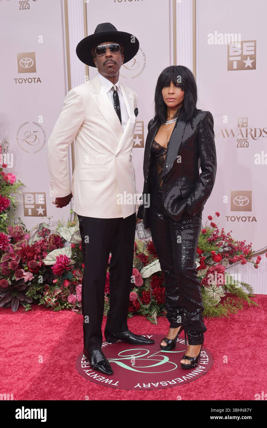 Los Angeles, USA. 10th June, 2025. JB Smoove ad Shah attend the 2025 ...