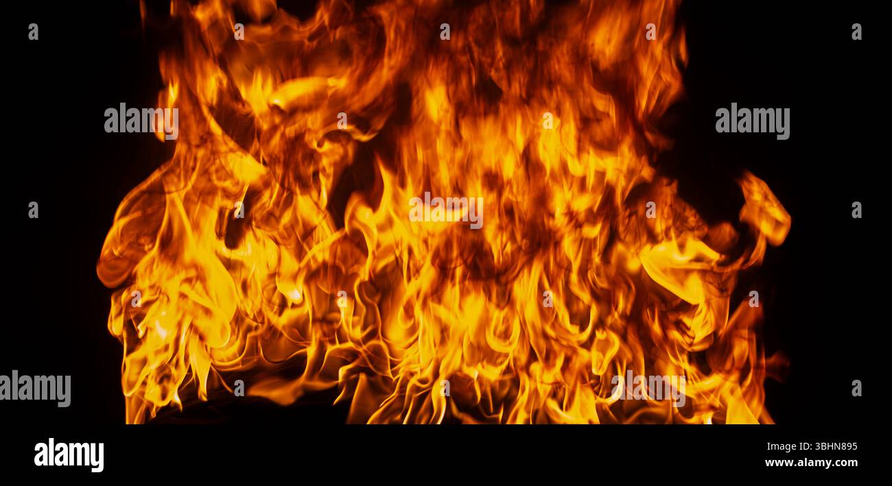 Fire flame background. Fire flames. Campfire texture. Flaming bonfire ...
