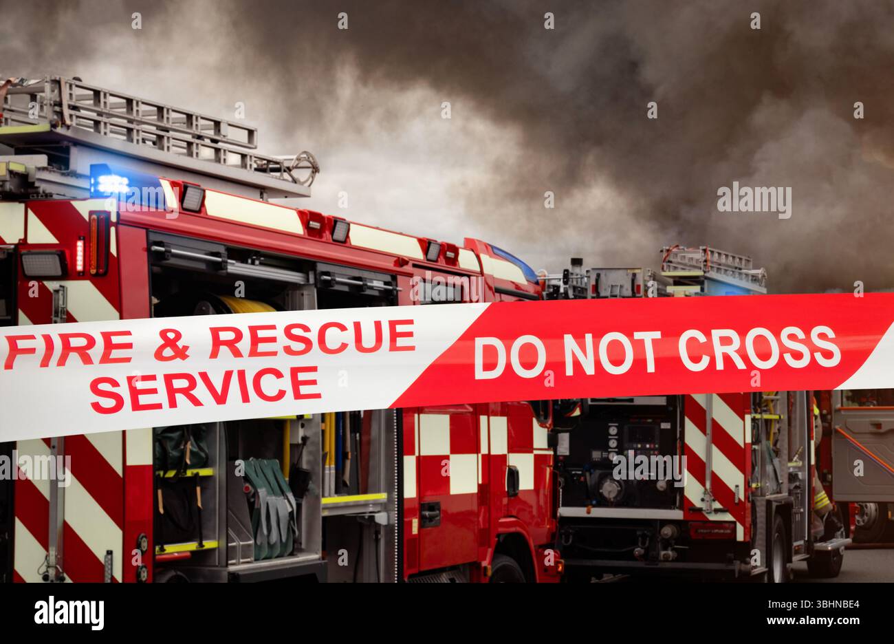 Firefighter emergency services fire engines – red fire truck from fire ...