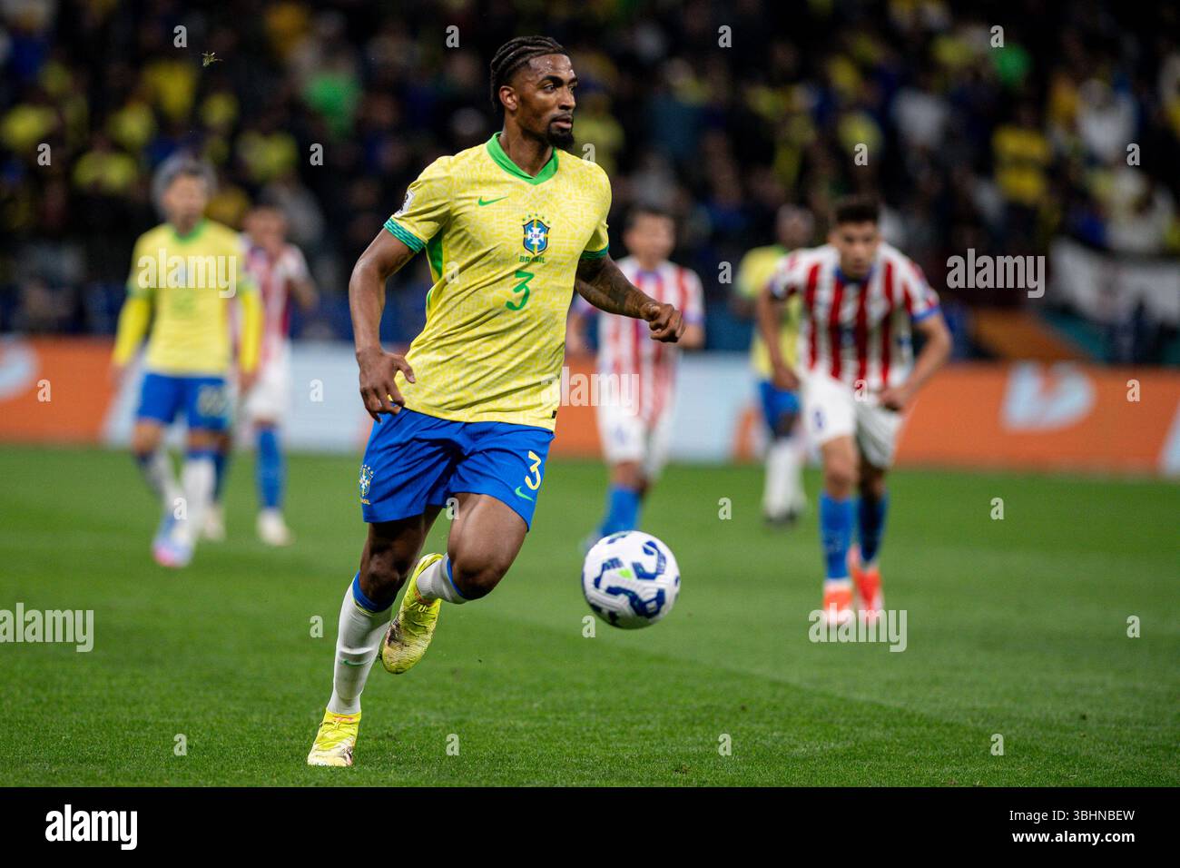 SAO PAULO, BRAZIL - JUNE 10: Alexsandro of Brazil during the FIFA ...