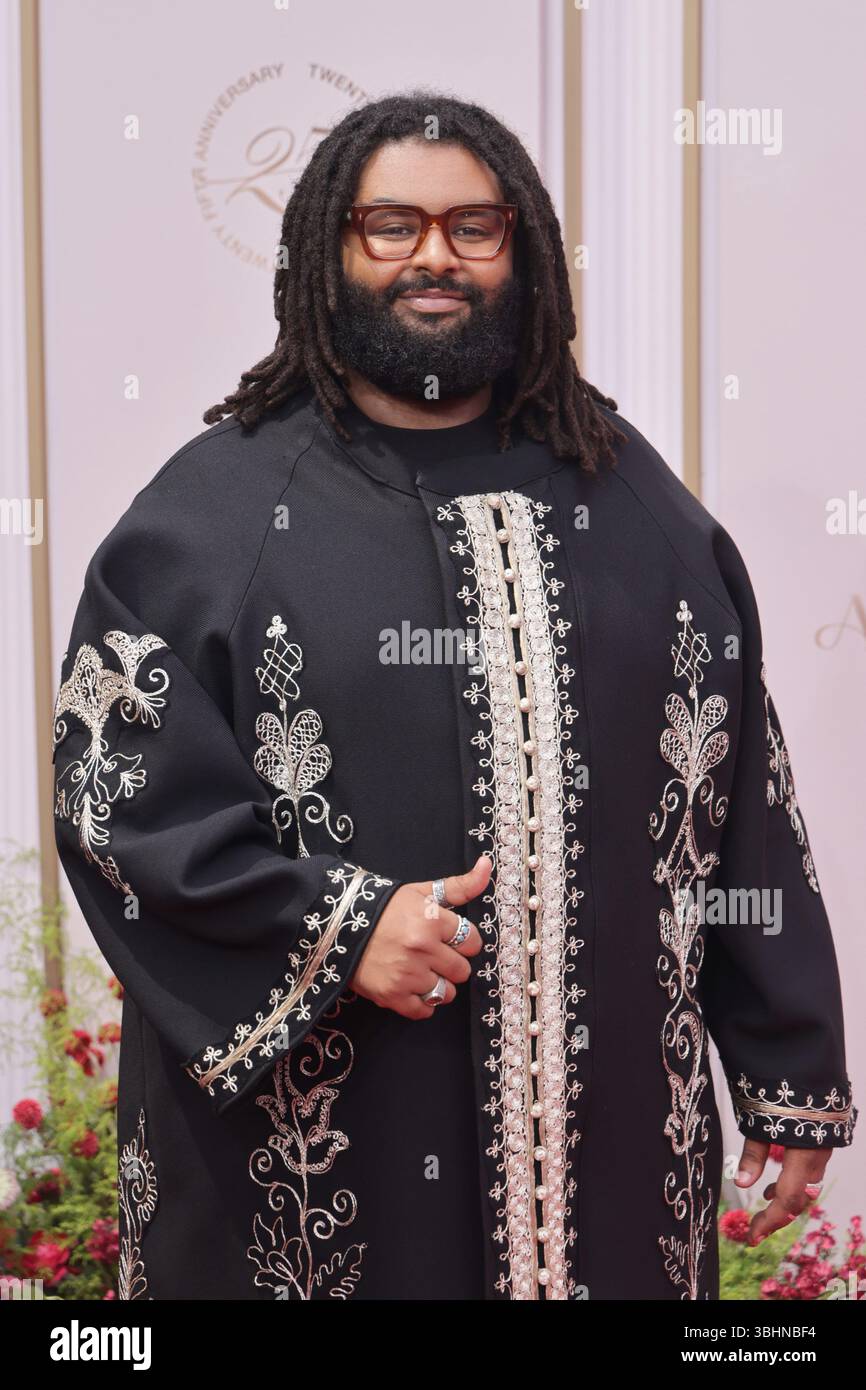 Los Angeles, USA. 10th June, 2025. Elmiene attends the 2025 BET Awards ...