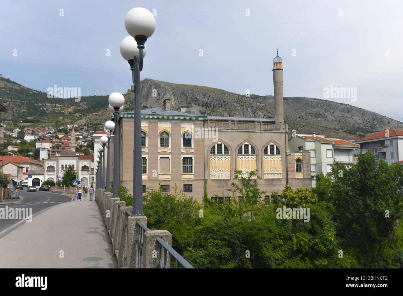 Mostar: Musala Bridge. Bosnia and Herzegovina Stock Photo - Alamy