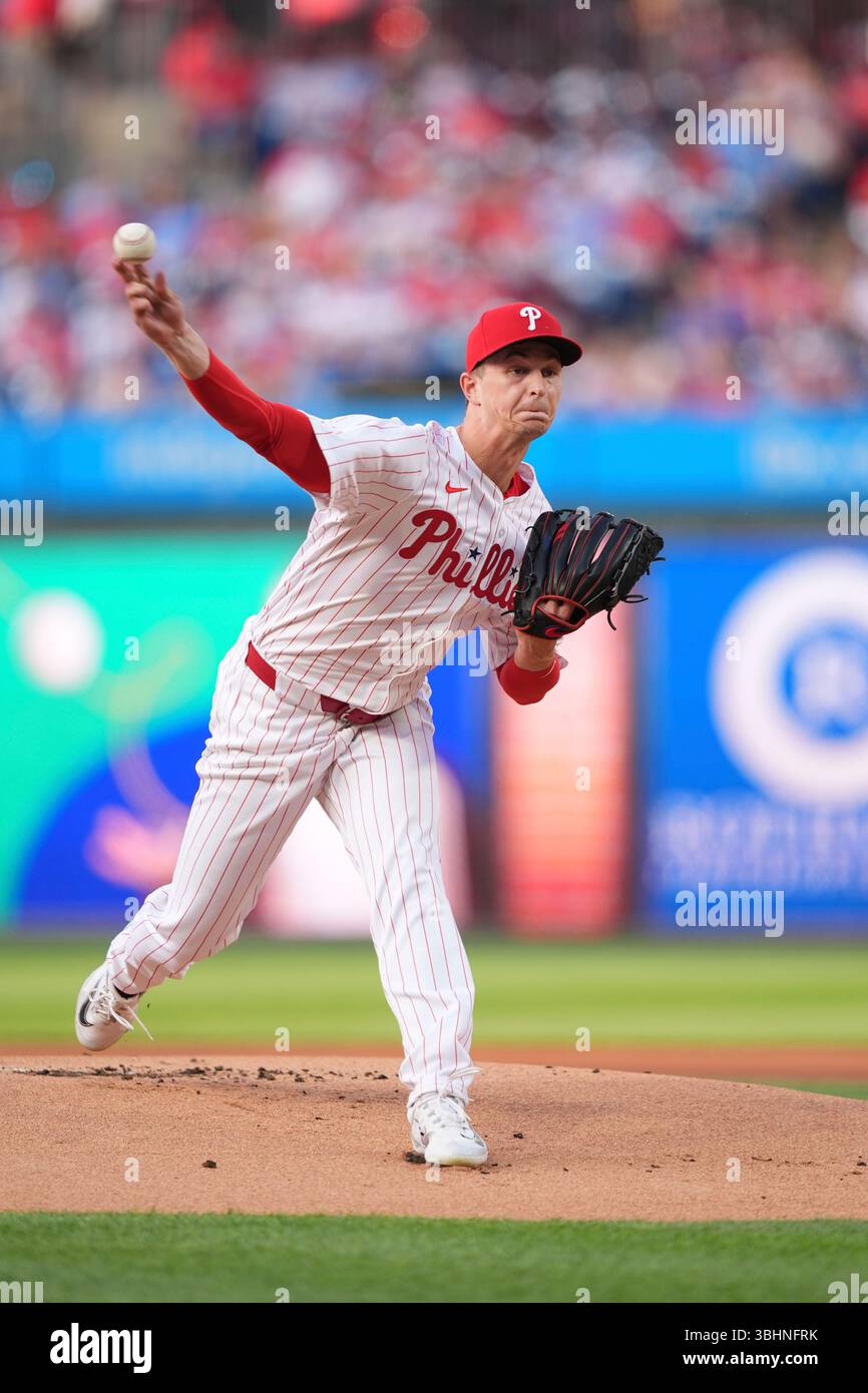 Philadelphia Phillies' Mick Abel plays during a baseball game Tuesday ...