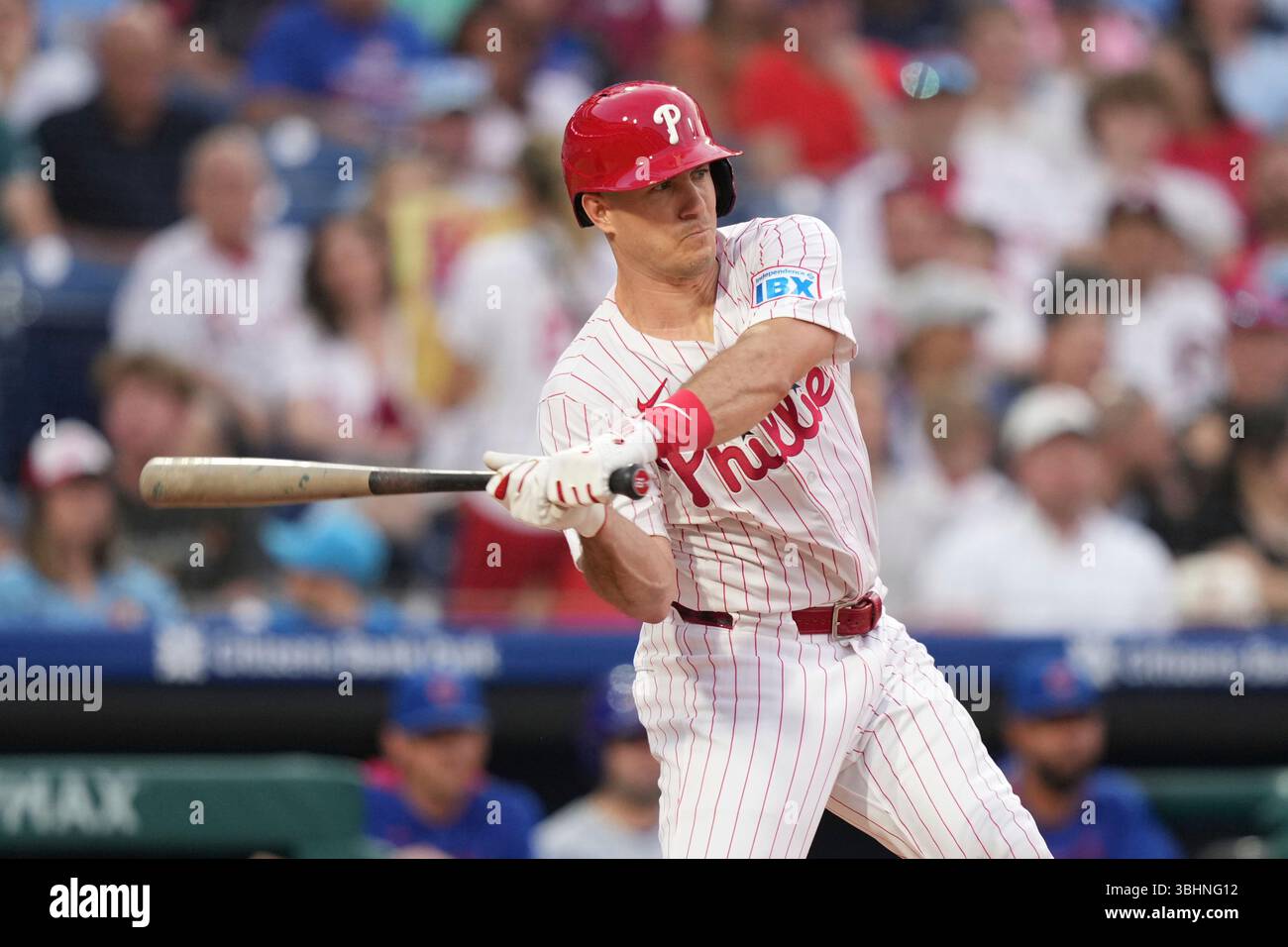Philadelphia Phillies' J.T. Realmuto plays during a baseball game ...