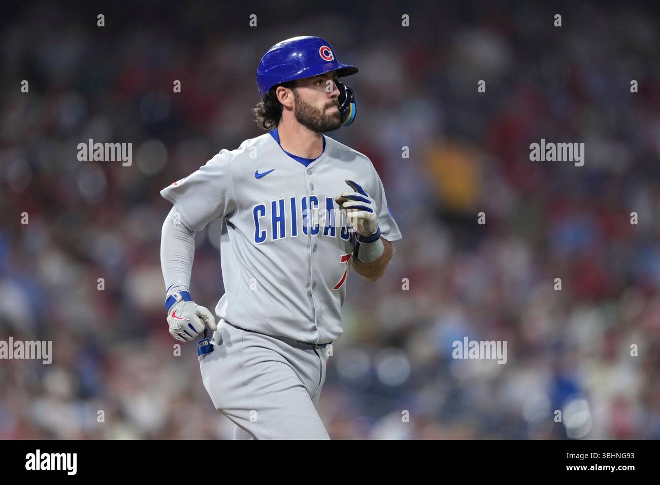 Chicago Cubs' Dansby Swanson plays during a baseball game Tuesday, June ...