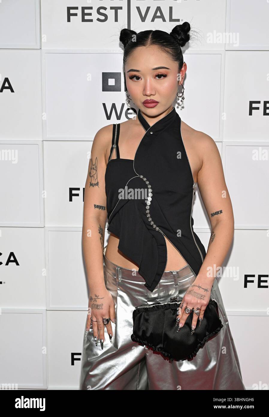 Jess Xu attends the "Deep Cover" premiere at BMCC Tribeca Performing ...