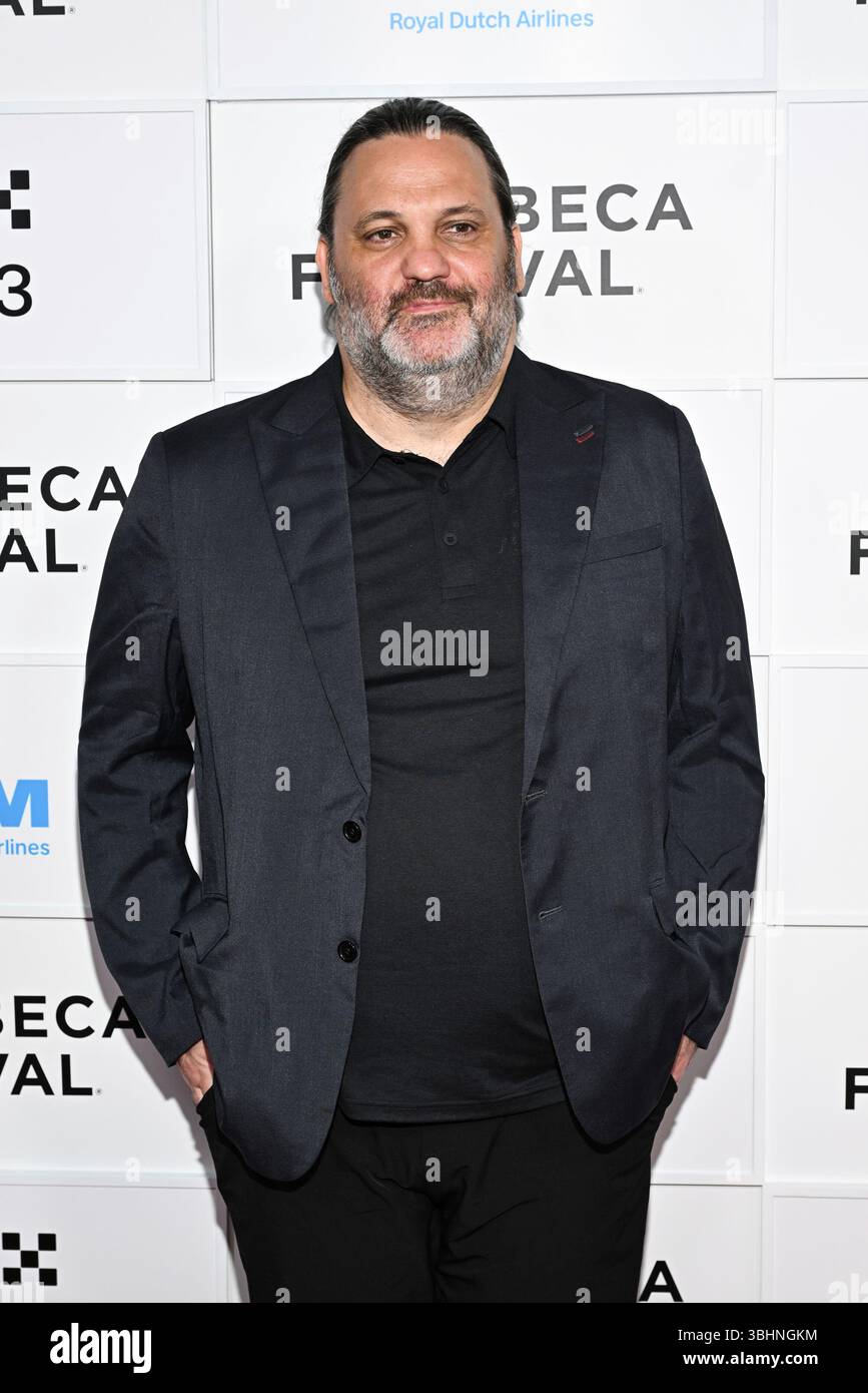 Ante Novakovic attends the "Deep Cover" premiere at BMCC Tribeca ...