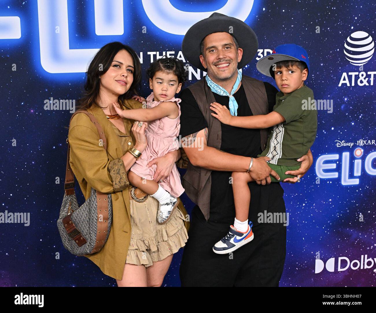 Hollywood, USA. 10th June, 2025. Alyssa Diaz and Gustavo Galindo ...