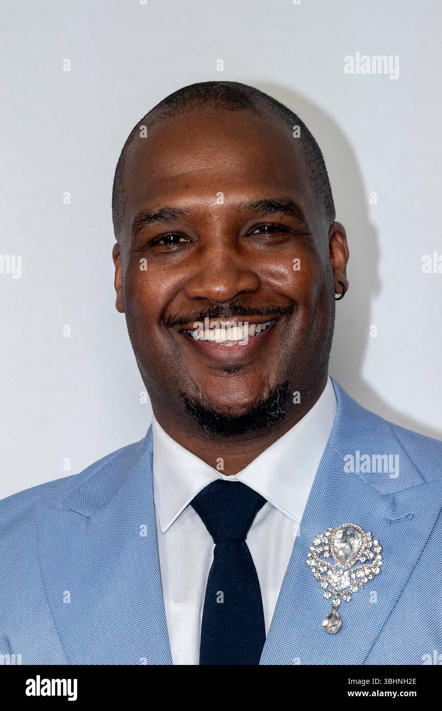 NEW YORK, NEW YORK - JUNE 09: Jerod Haynes attends the "Horsegirls" premiere during the 2025 ...