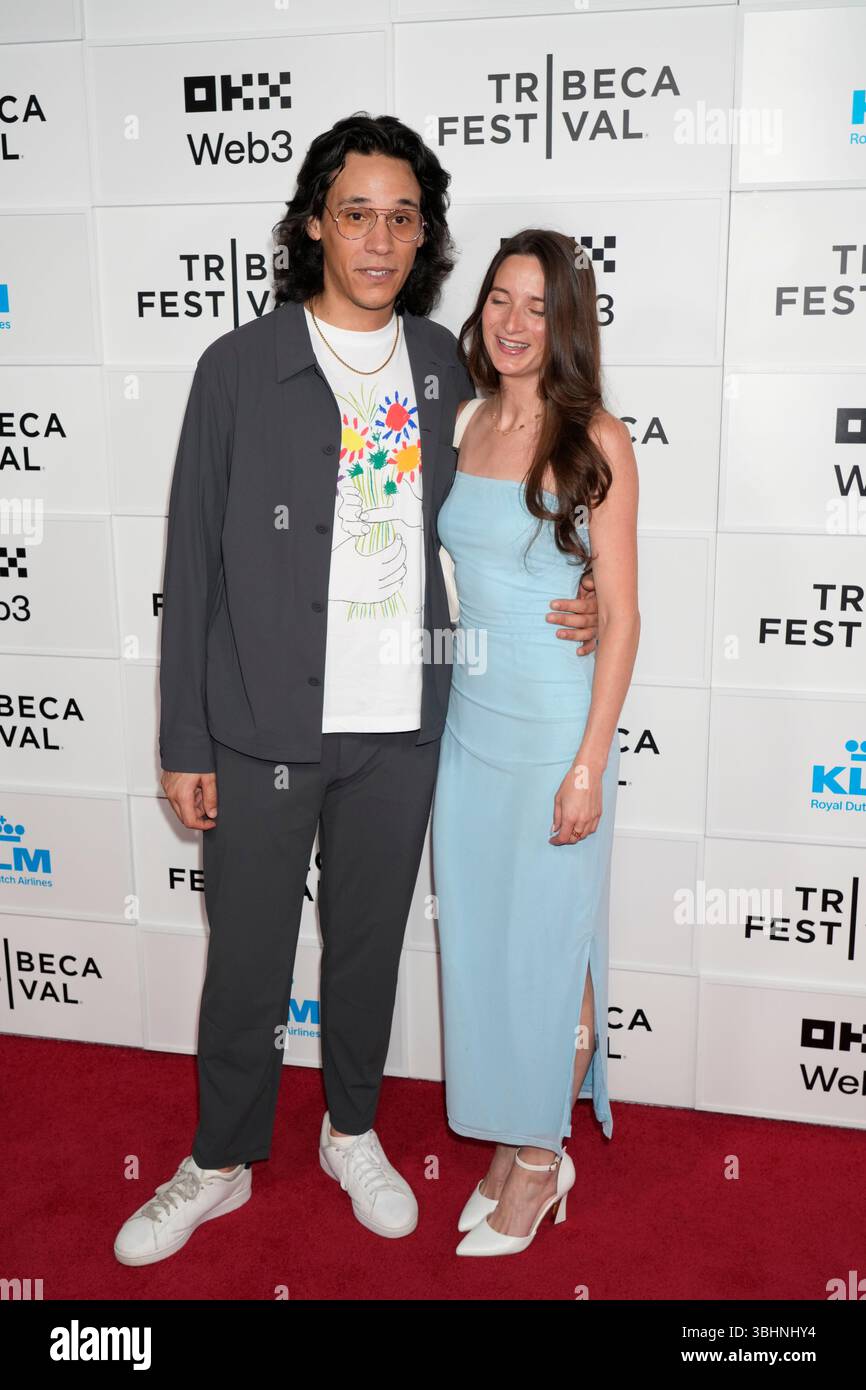 Troy Bond, Slater Harrison during the DEEP COVER Tribeca Film Festival ...
