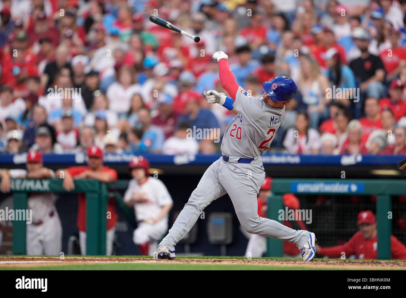 PHILADELPHIA, PA - JUNE 10: Chicago Cubs Catcher Reese McGuire (20 ...