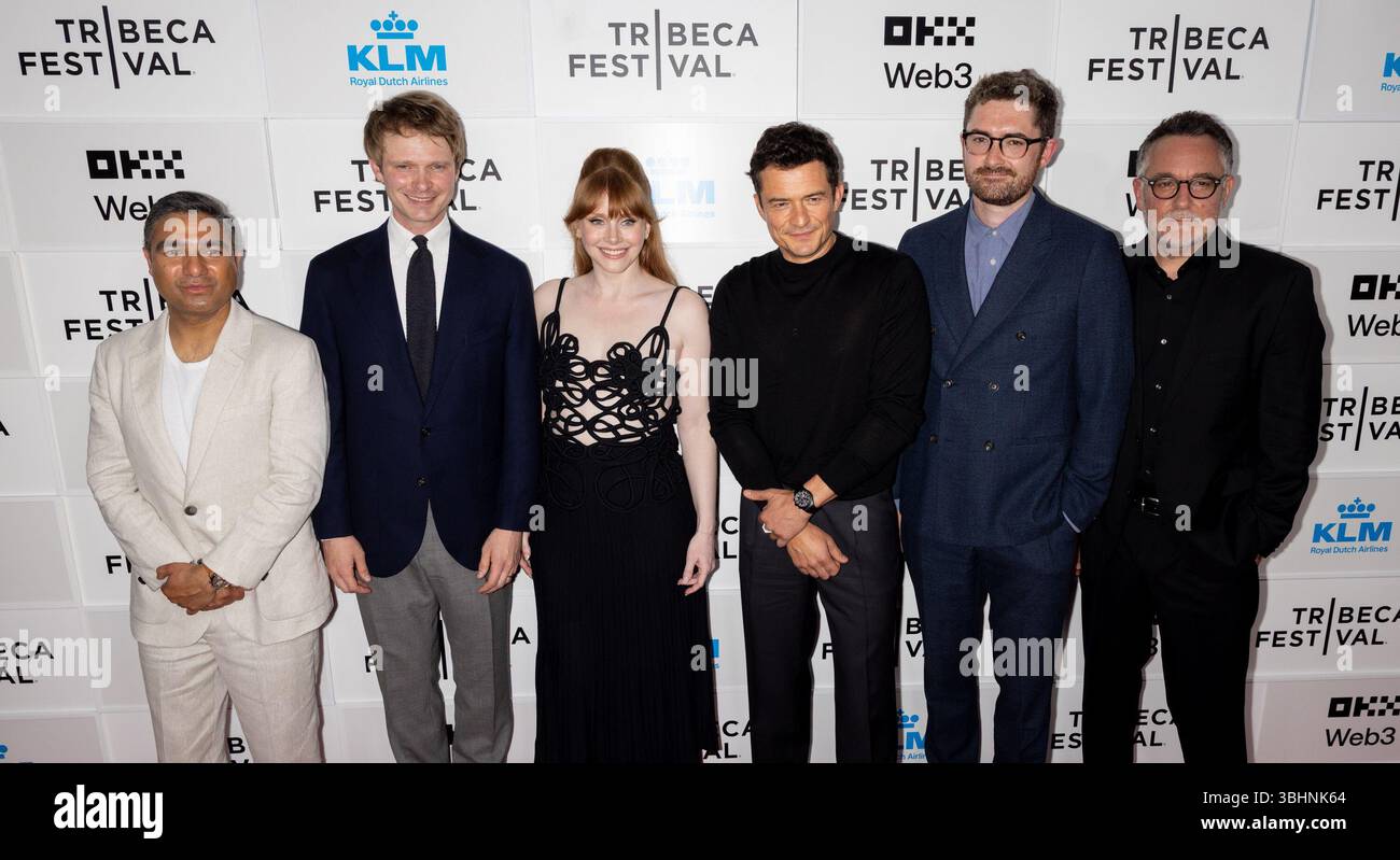 Ny. 10th June, 2025. Nick Mohammed, Alexander Owen, Bryce Dallas Howard ...