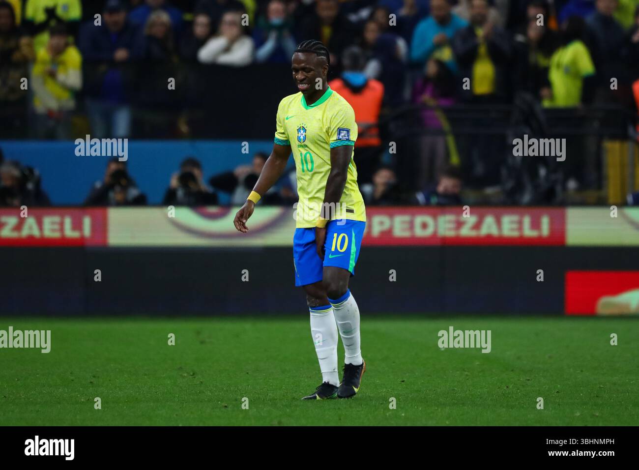 Vini Jr of the Brazil national team during the match against Paraguay ...