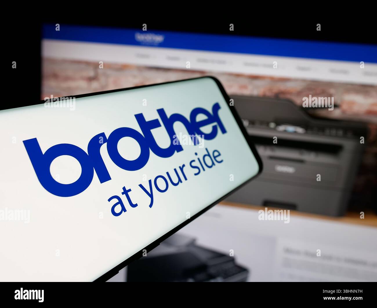 Brother industries logo hi-res stock photography and images - Alamy