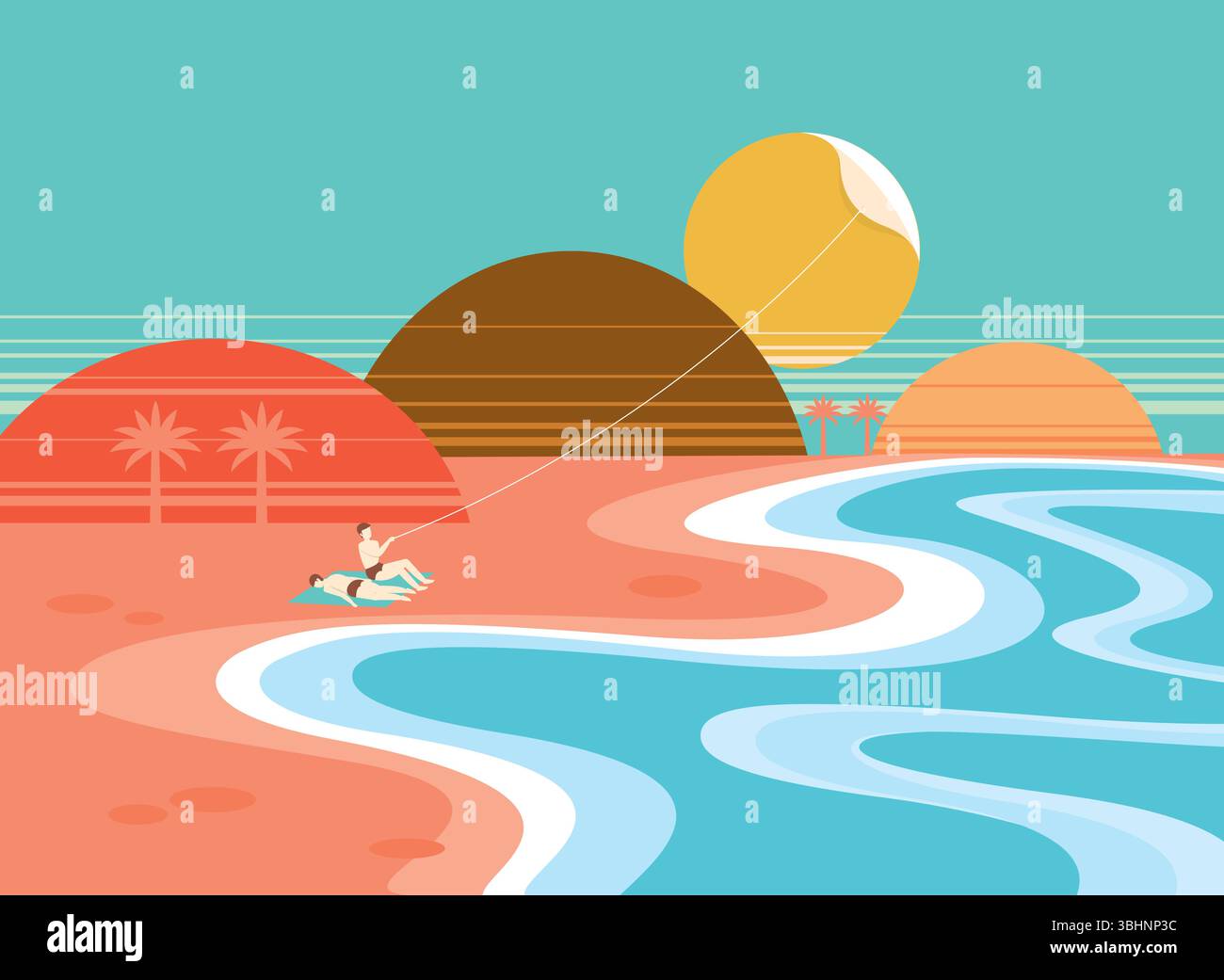 Stylized scene featuring Stock Vector Images - Alamy