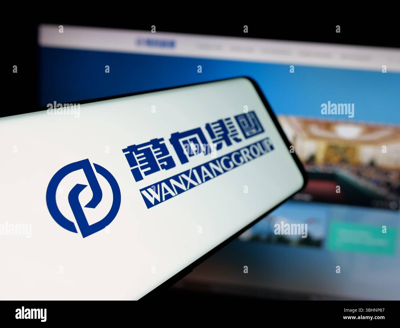 Stuttgart, Germany - 03-19-2025: Smartphone with logo of Chinese ...