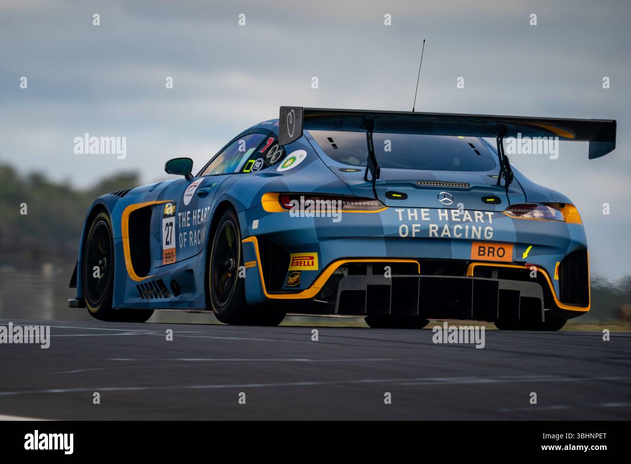 The Heart of Racing by SPS Mercedes-AMG GT3 driven by ROSS GUNN in the ...