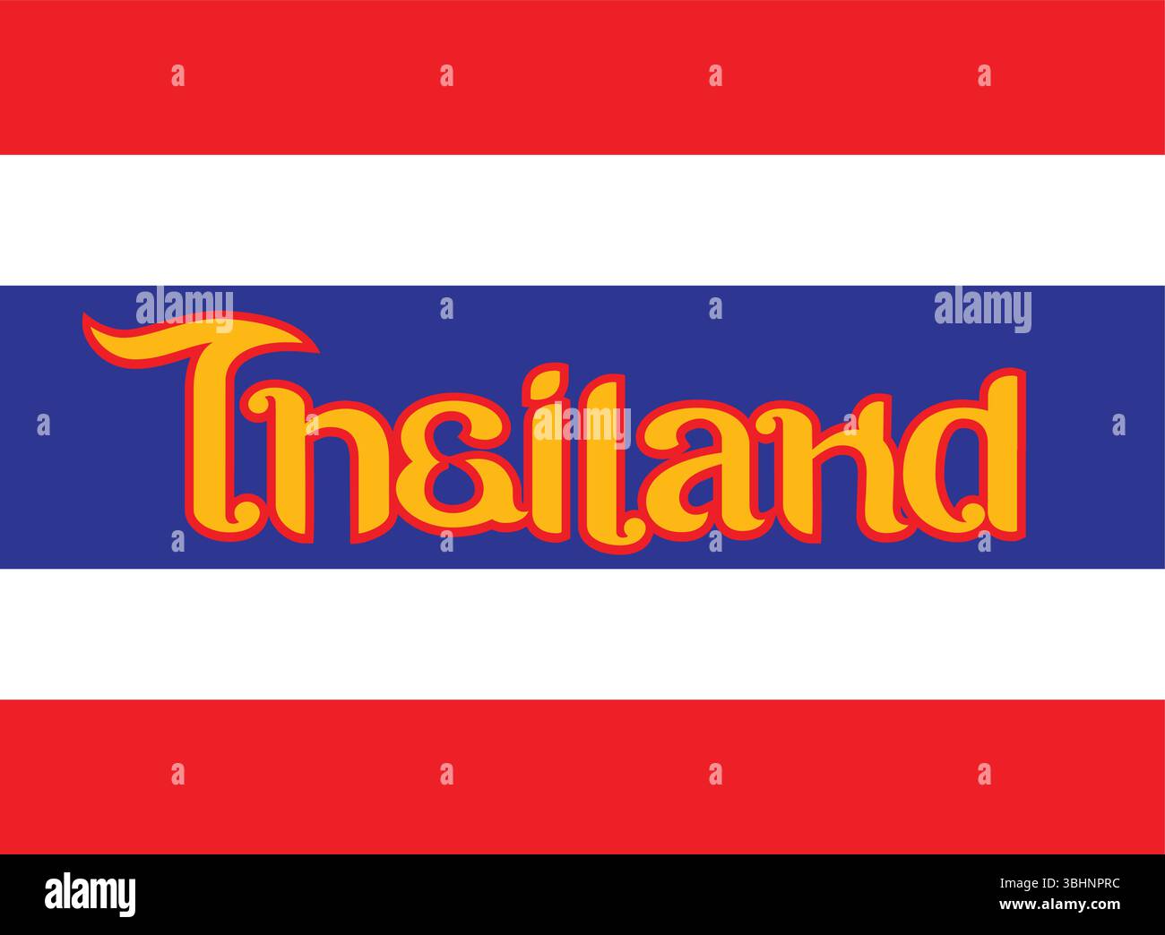 Bilingual logotype combines both English and Thai alphabets, spelling ...