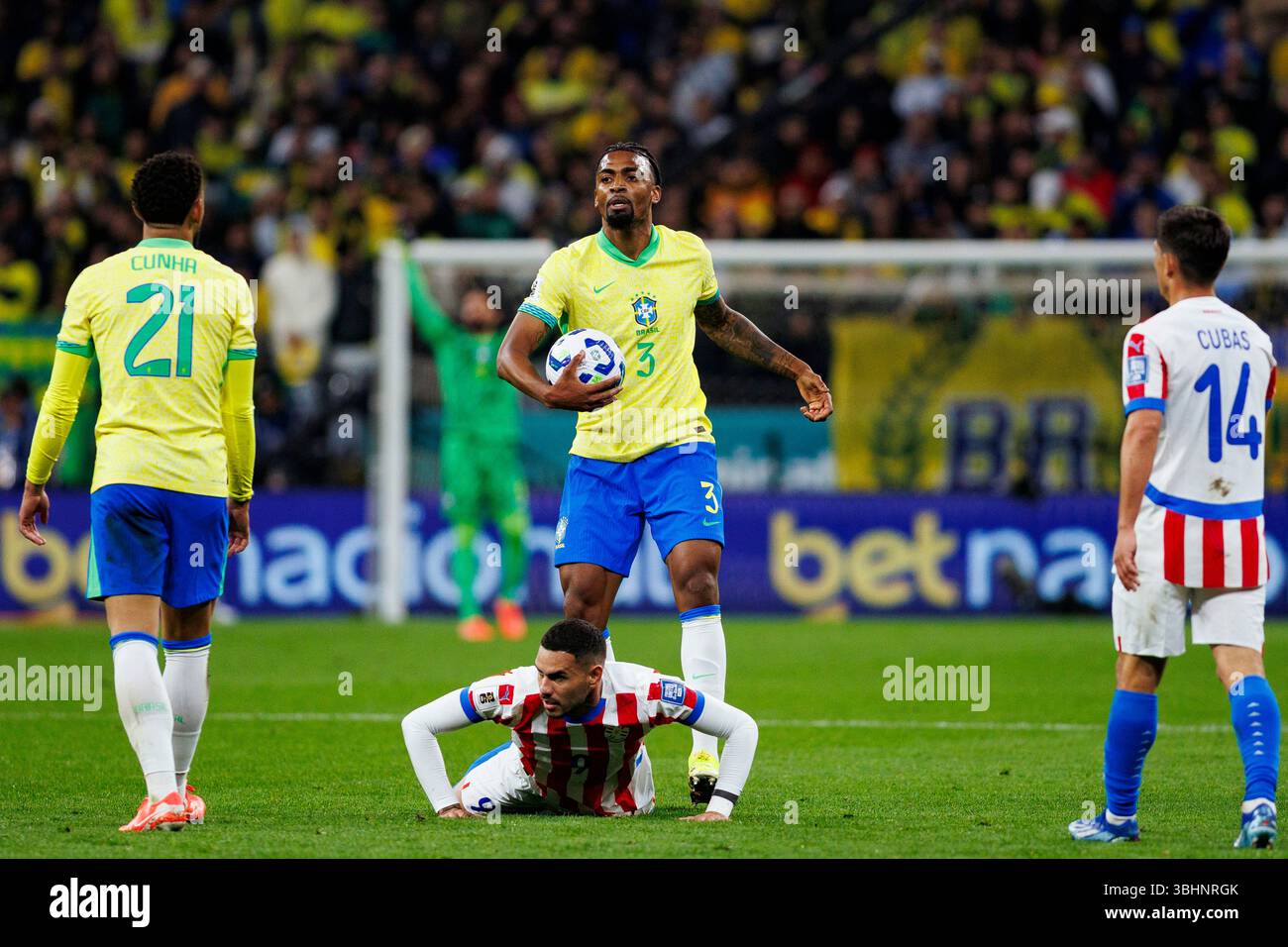 São Paulo, Brazil - June 10: Alexsandro Ribeiro of Brazil during the ...