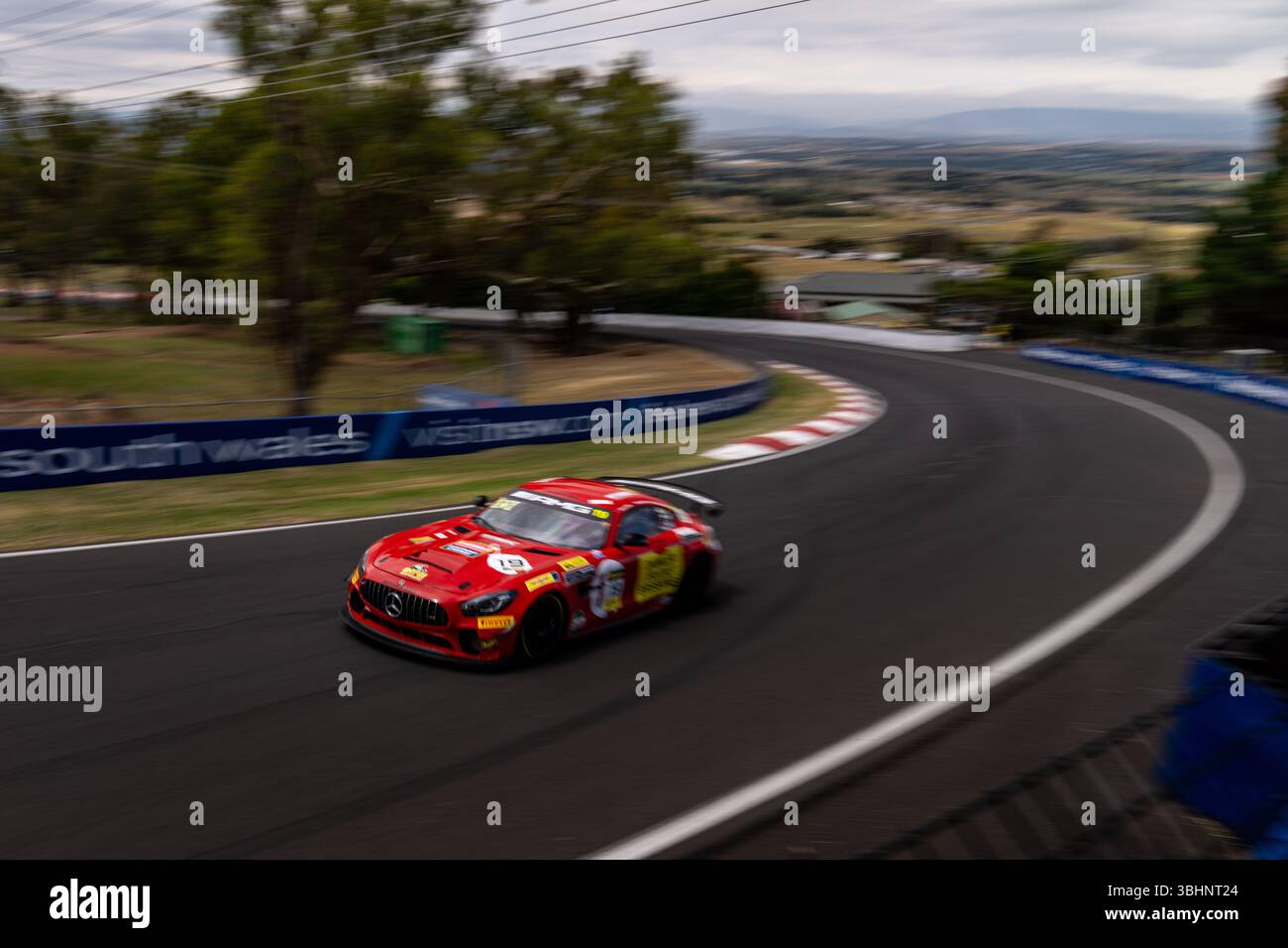 The Team Nineteen Mercedes-AMG GT3 driven by MARK GRIFFITH in the GT4 ...