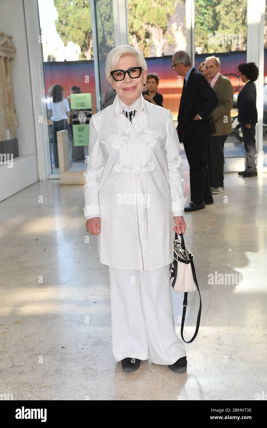 Rome, Italy. 11th June, 2025. Rome, Ara Pacis Museum, Carla Fendi ...