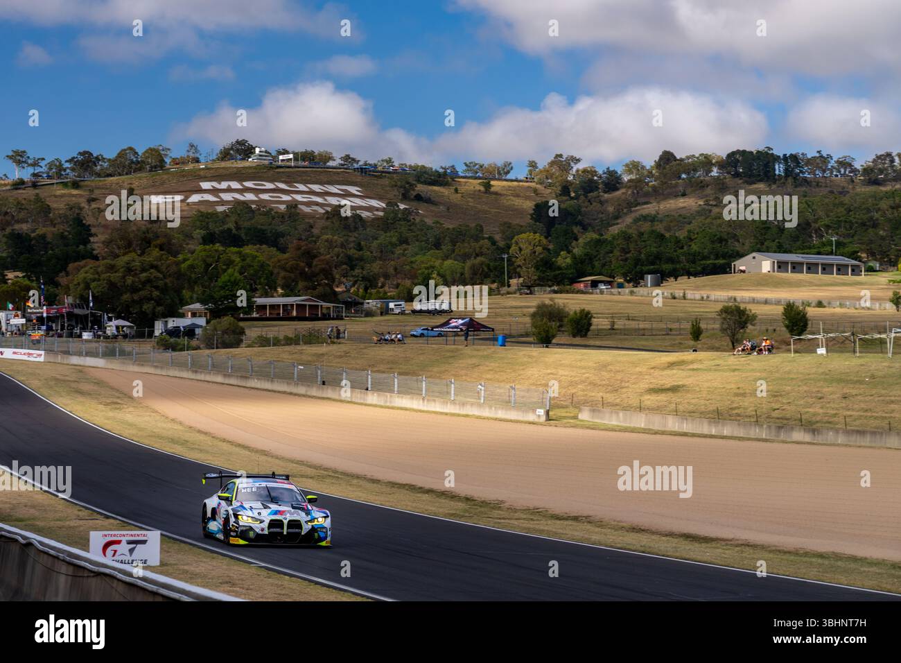 The Team WRT BMW M4 GT3 driven by VALENTINO ROSSI in the Pro category at Meguiar's Bathurst 12 ...