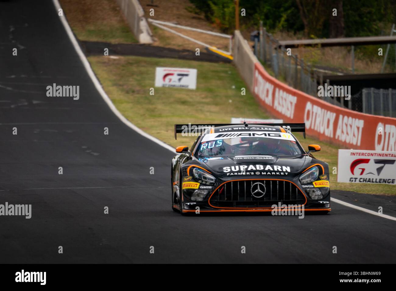 The Supabarn Supermarkets / Tigani Motorsport Mercedes-AMG GT3 driven ...