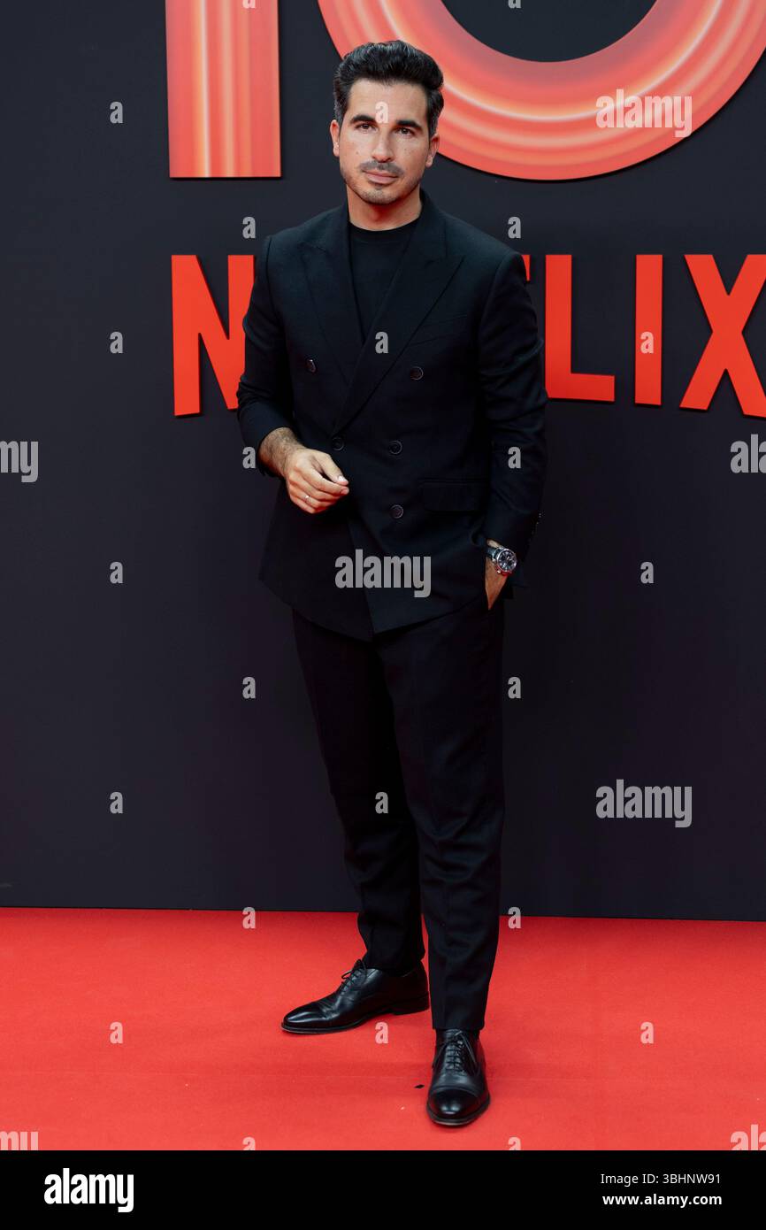 Javier Castillo attended 'the red carpet for the 10th Anniversary of ...